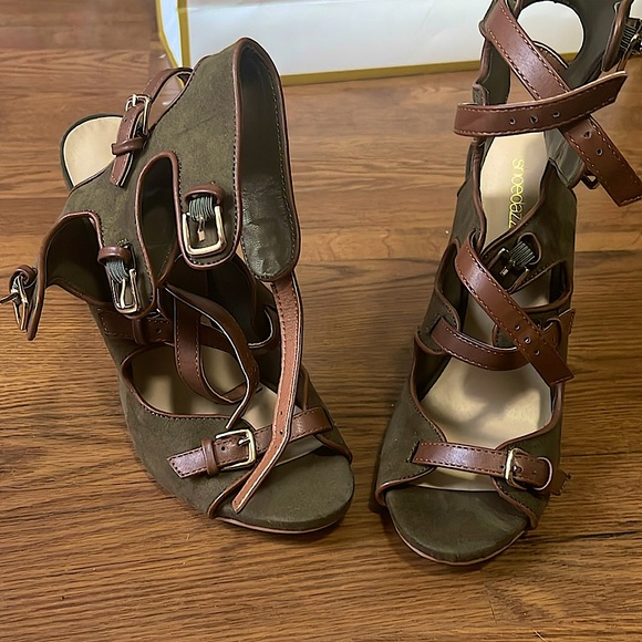 Shoe Dazzle | Shoes | Multistrap Heels | Poshmark
